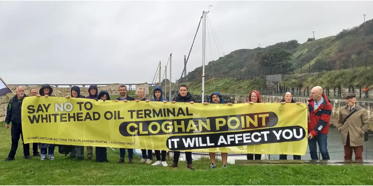 Stop Whitehead Oil Terminal